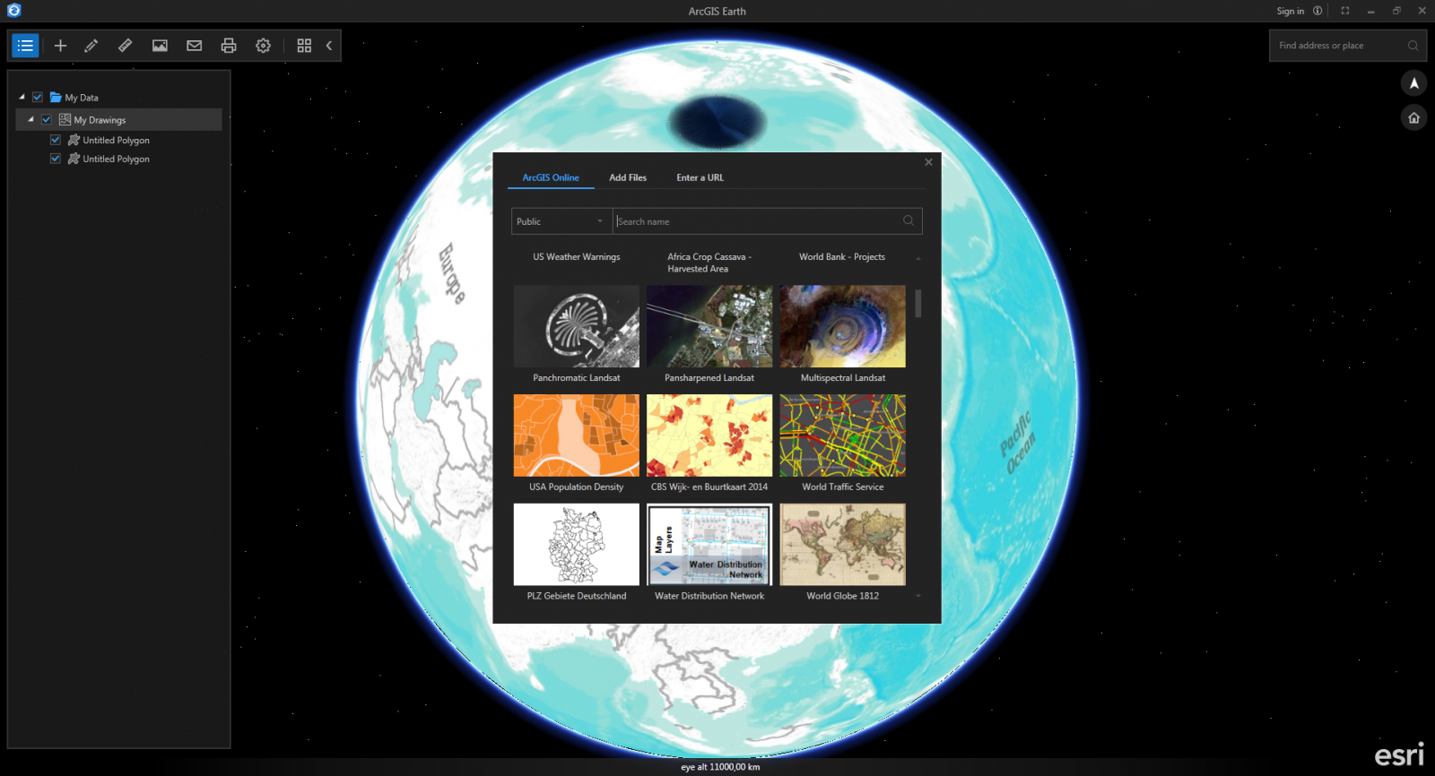 ArcGIS Online и ArcGIS Earth как альтернативы уходящим картографическим ...