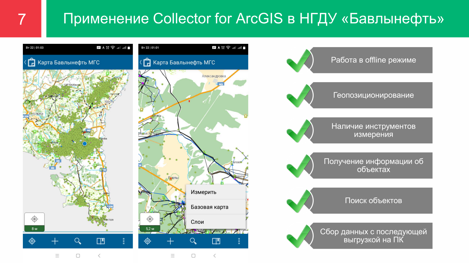 Collector for ArcGIS для маршрутизации по промысловым дорогам и поиска ...