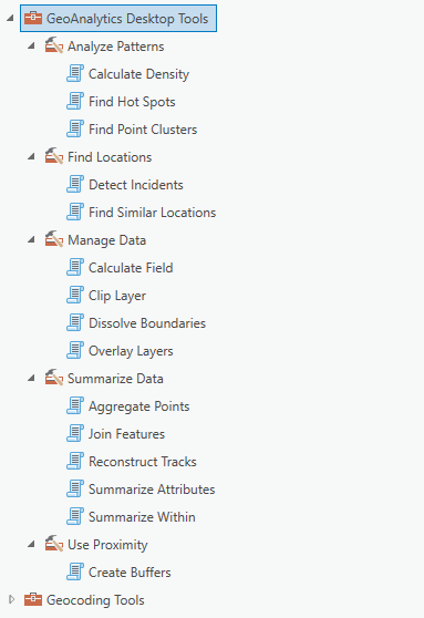 Набор инструментов GeoAnalytics Desktop в ArcGIS Pro 2.4 — Data+ ...