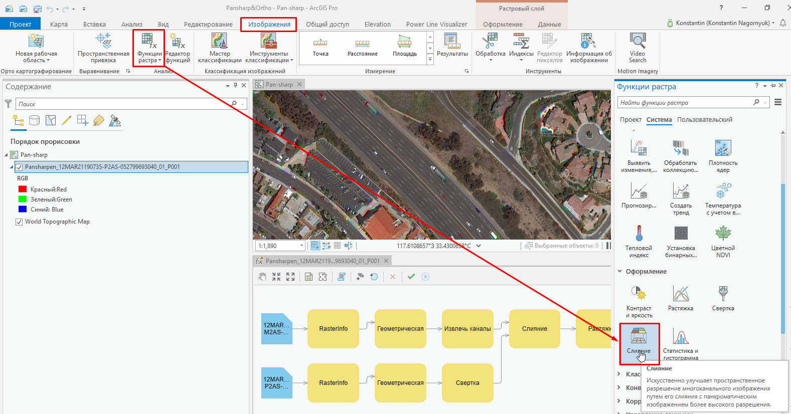 Pan-sharpening в ArcGIS — Data+ International | Блоги
